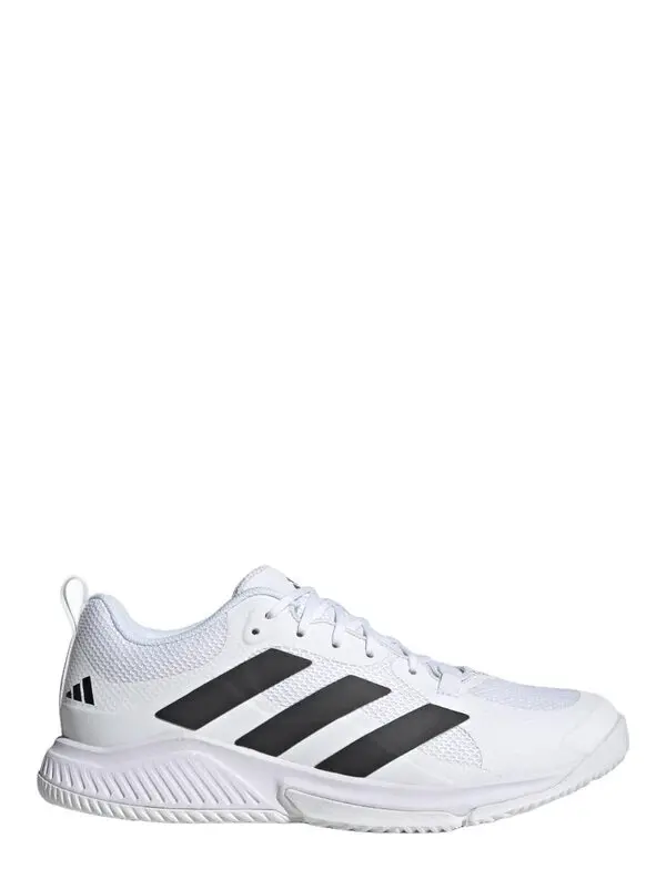 Adidas Court Team Bounce 2.0 Shoes - Cloud White / Core Black / Cloud White