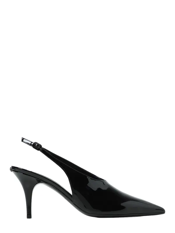 Valentino Garavani High Heel Slingbacks - Black