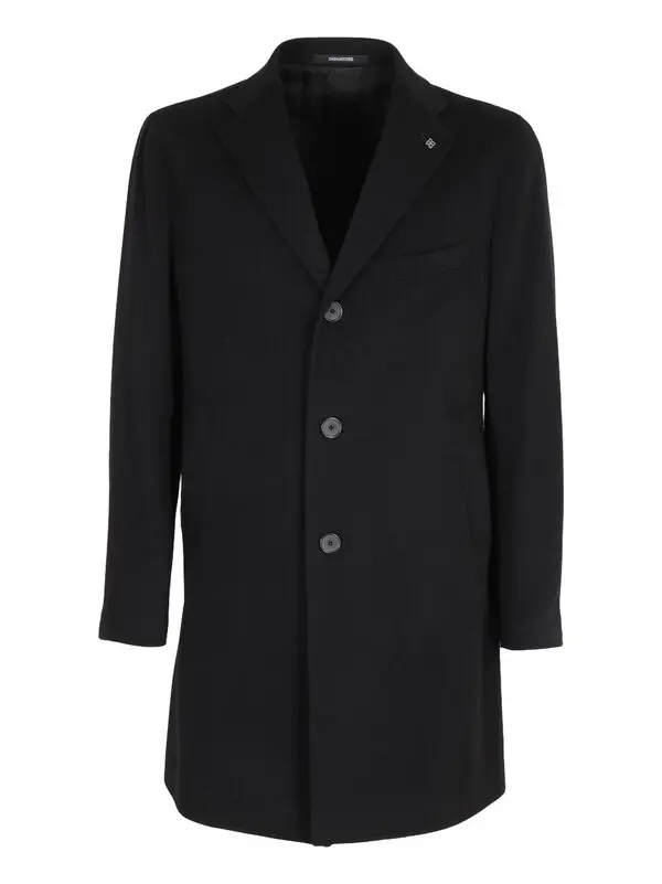 Tagliatore Tailored Coat - Black