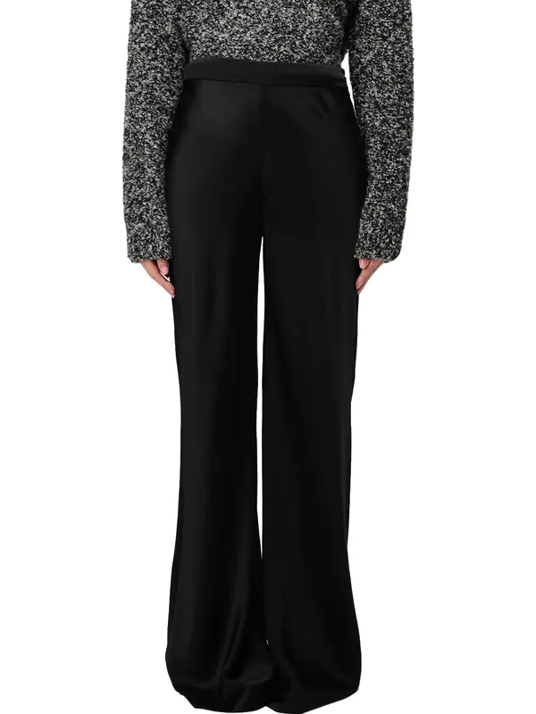 Alberta Ferretti Wide Leg Trousers - Black