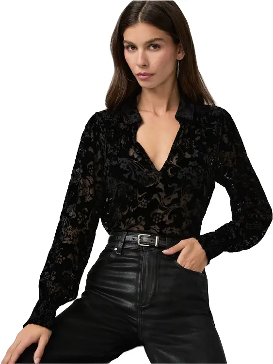 Paige Ginerva Blouse - Black