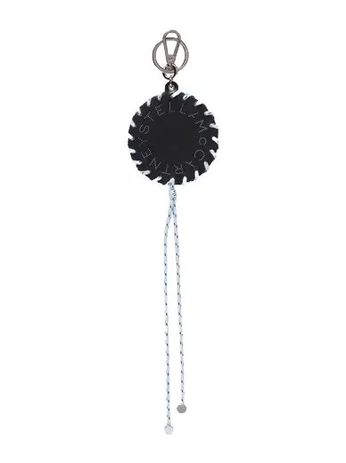 Stella McCartney Logo Keychain - Black