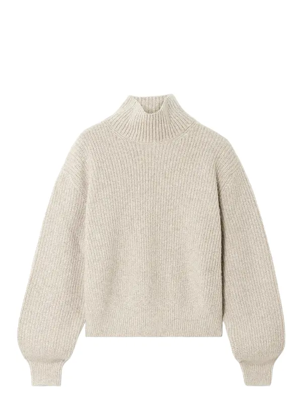 Loro Piana Cashmere Turtleneck Sweater - Neutrals