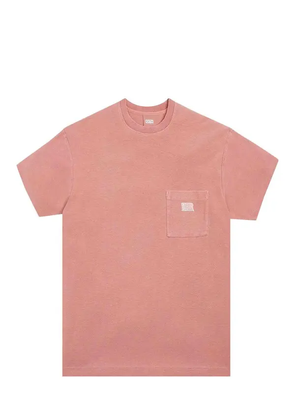 Kith For Russell Athletic Quinn Tee 'french Clay - Pink