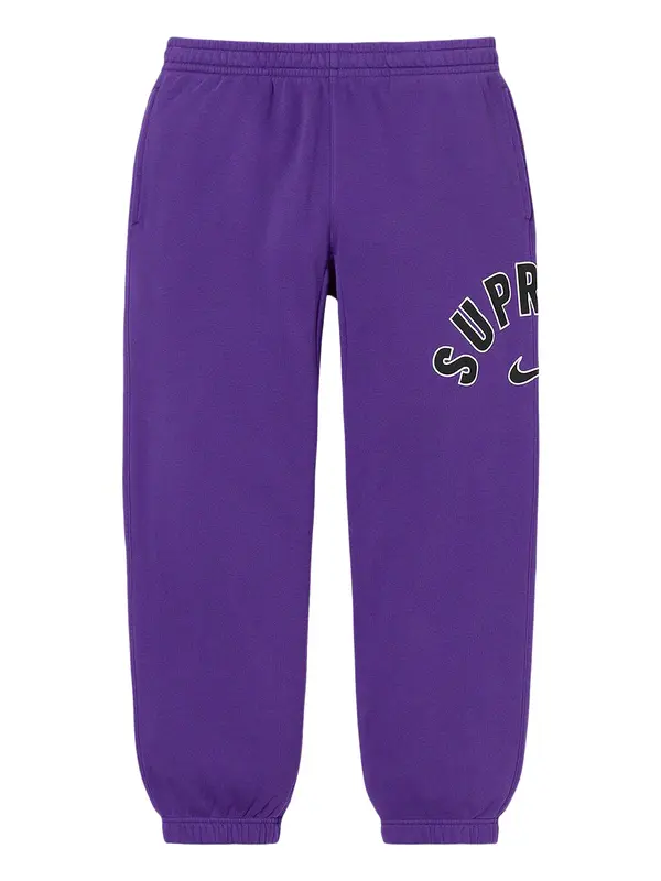 Supreme X Nike Arc Sweatpants - Purple