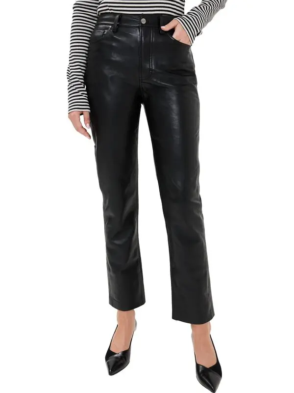 ANINE BING Bruno Pants - Black