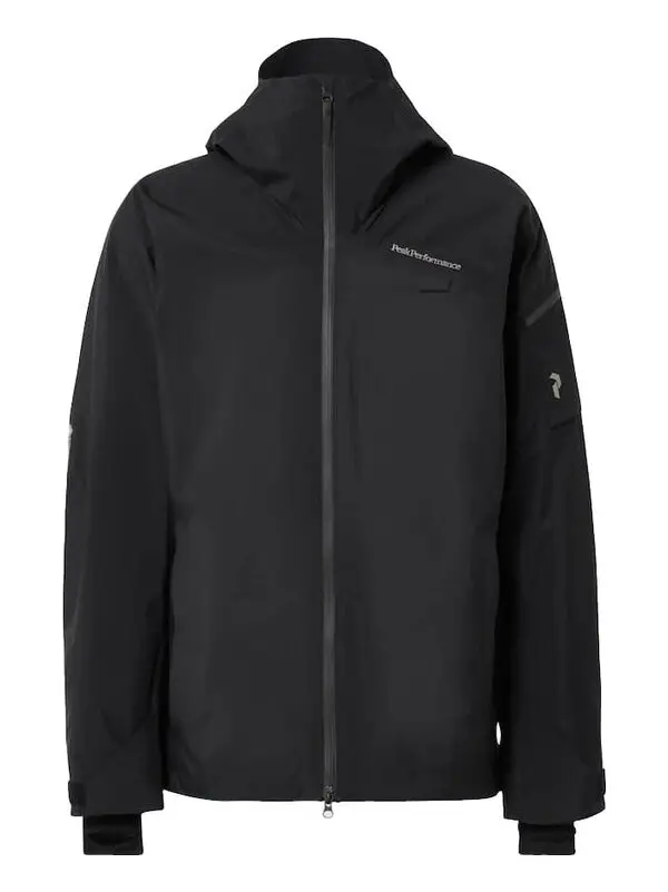 PEAK PERFORMANCE Alpine Gore-tex® 2l Ski Jacket - Black