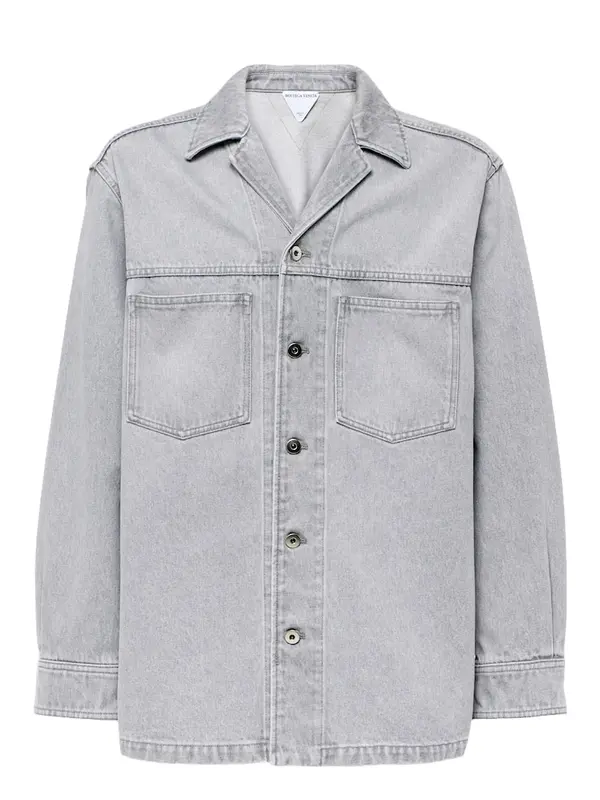 Bottega Veneta Denim Shirt - Grey