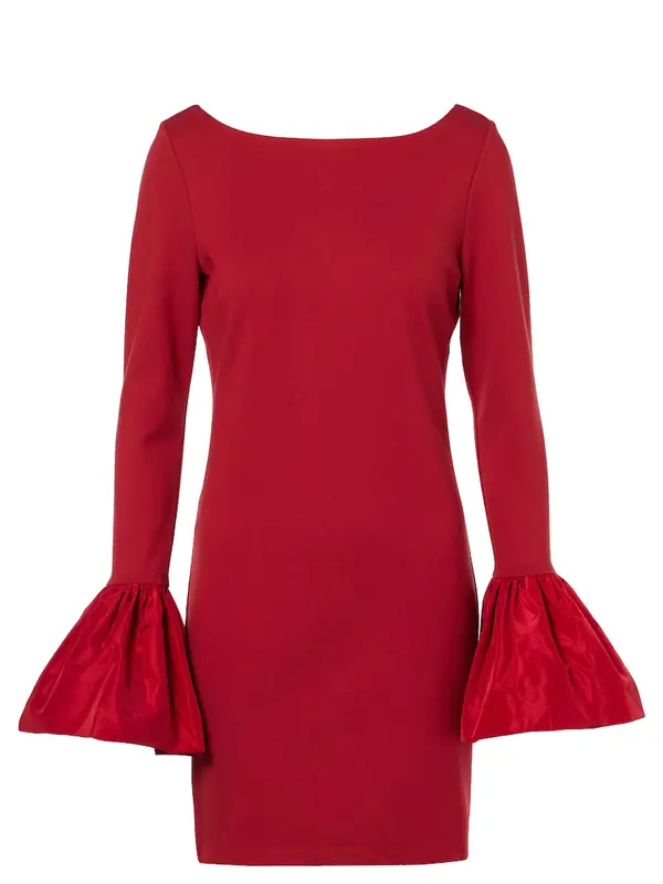 Staud Hawthorne Mini Dress - Red