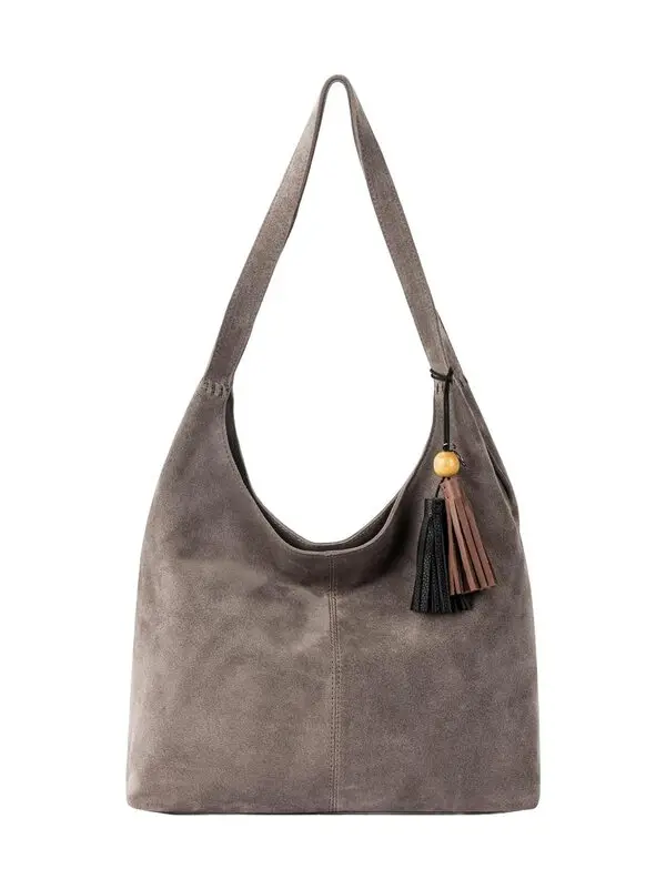 THE SAK Huntley Hobo Bag - Mushroom Suede