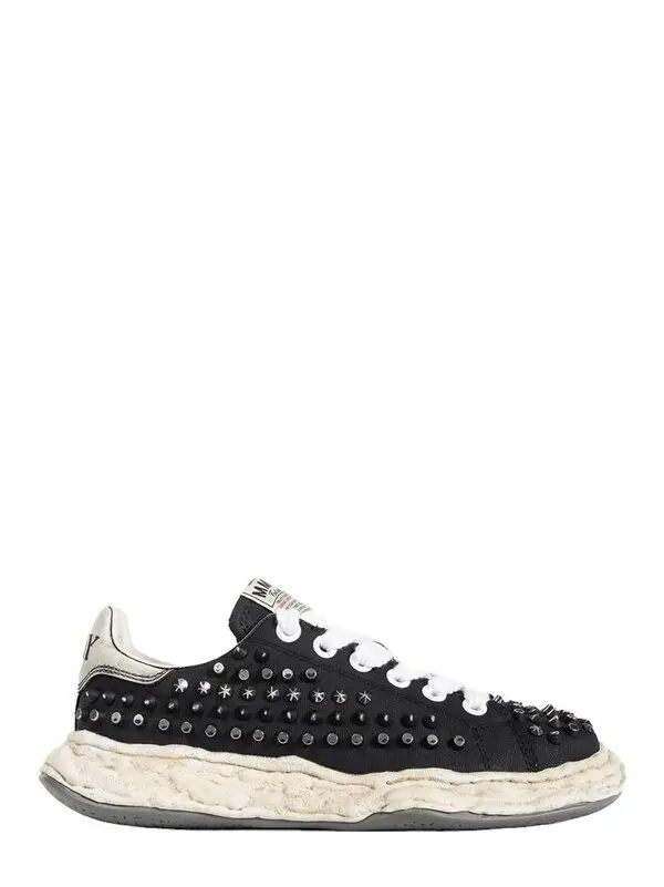Mihara Yasuhiro Original Sole Studded Sneakers - Black