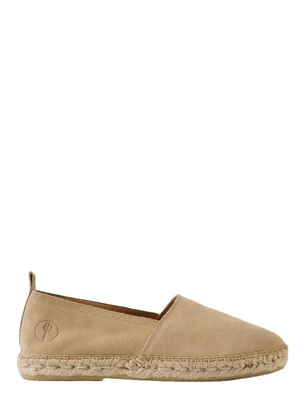 Frescobol Carioca Helio Suede Espadrilles - Neutrals