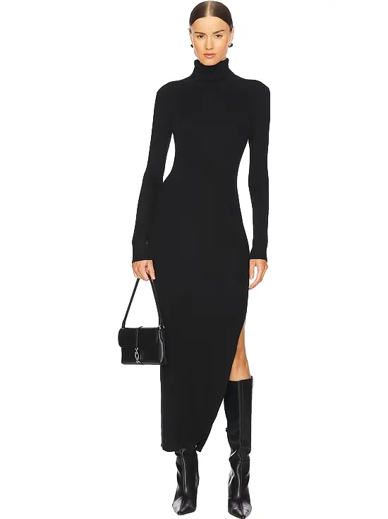 JOHN & JENN BY LINE Dexter Knit Dress - Caviar