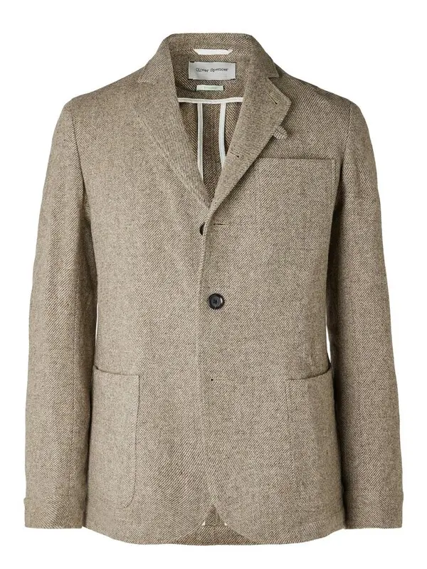 Oliver Peoples Solms Wool Blazer - Neutrals