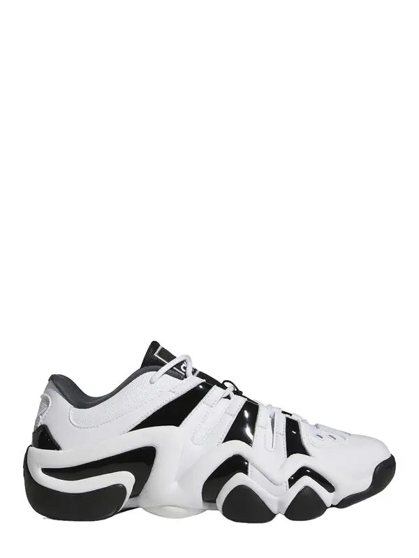 Adidas Crazy Low Sneakers - Cloud White/core Black/collegiate Purple