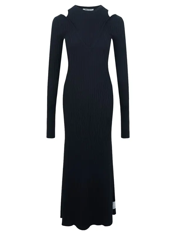 Ports 1961 Cut-out Midi Dress - Black