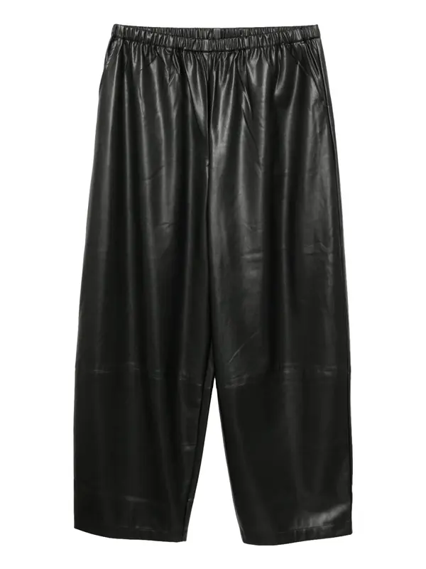 B+AB Faux-leather Trousers - Black