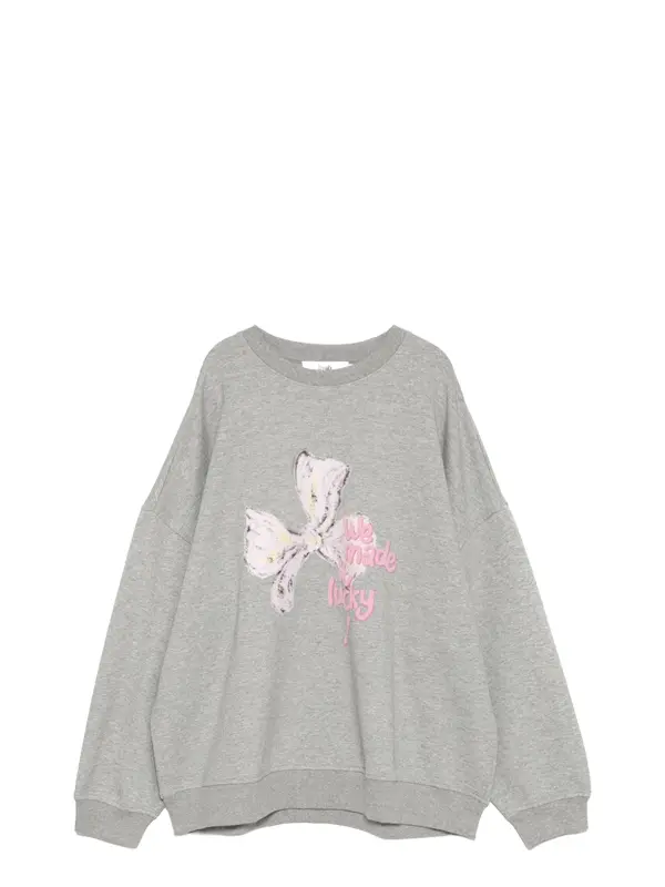 B+AB Graphic-print Sweatshirt - Grey