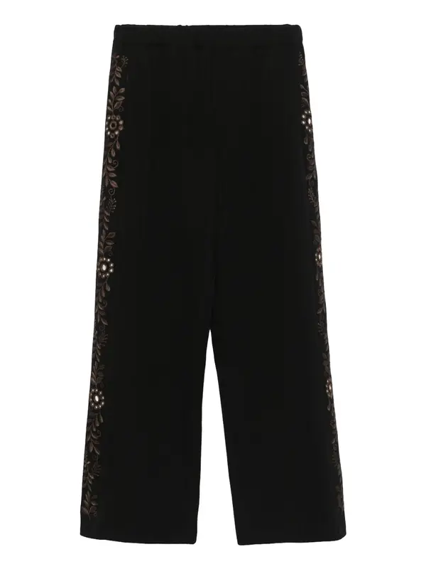 WALES BONNER Cairo Trousers - Black