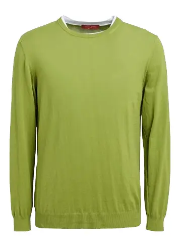 DANIELE FIESOLI Knitted Cotton Sweater - Green