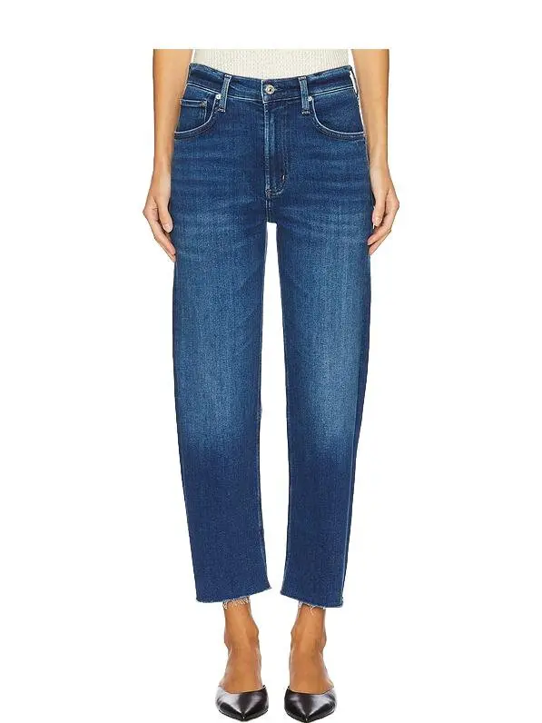 Citizens Of Humanity Petite Palma Straight Leg Jeans In Medium Wash - Denim-medium