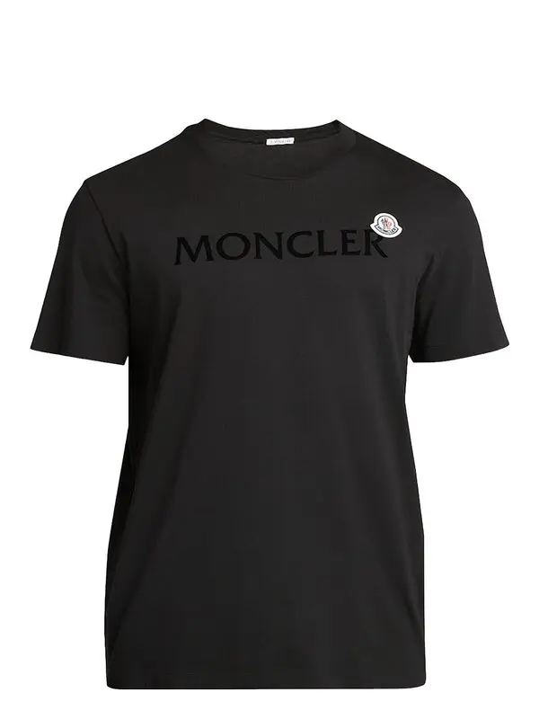 Moncler Logo T-shirt - Black