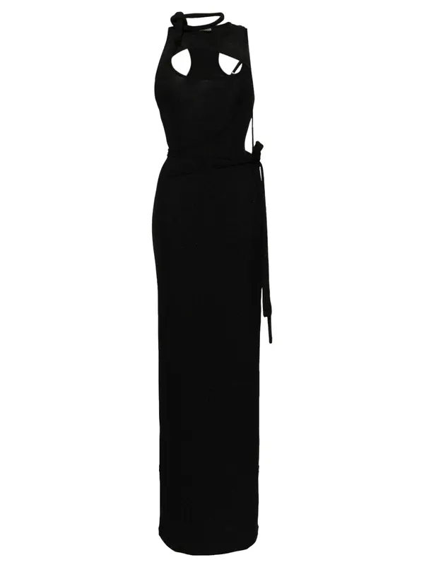 Ottolinger Lace-up Detailing Dress - Black