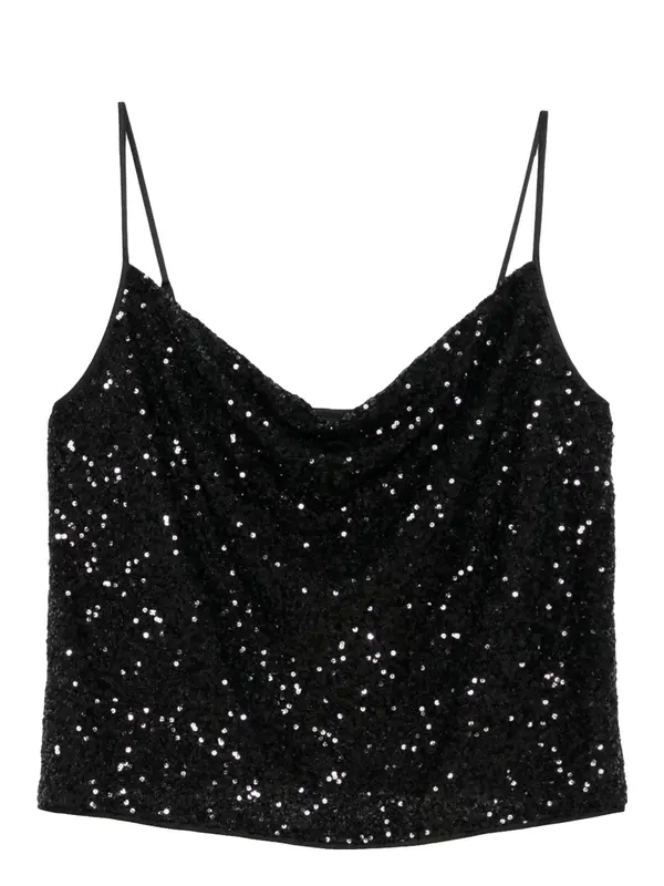 Diane Von Furstenberg Berlin Tank Top - Black