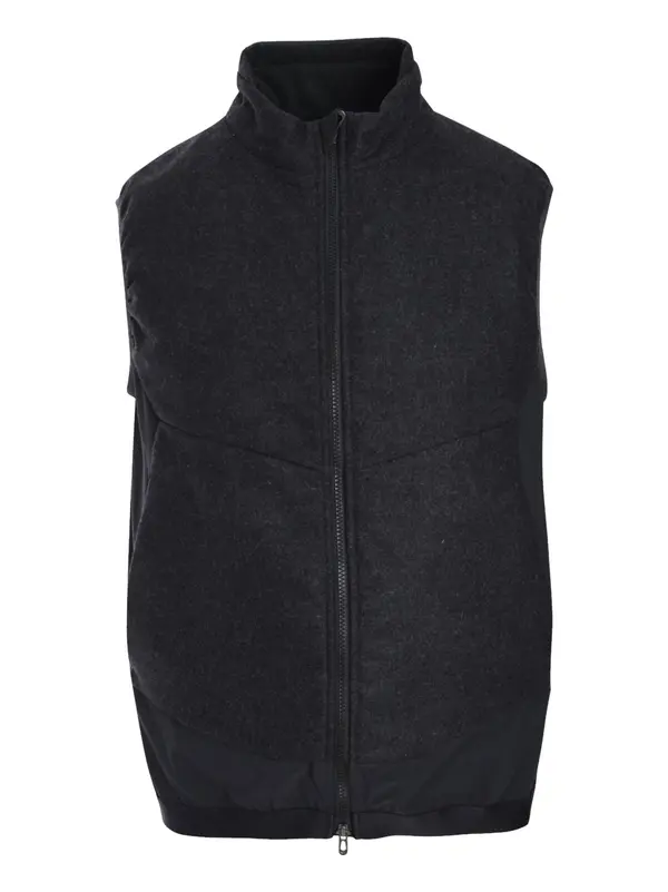 Sease Virgin Wool Midlayer Vest - Grey