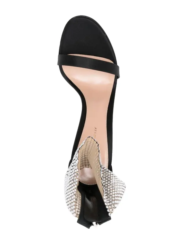 GIANVITO ROSSI 105mm Adore Sandals - Black