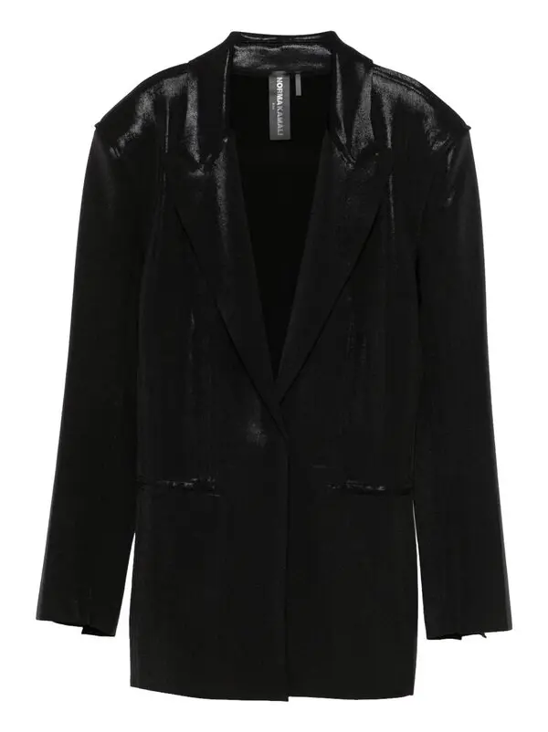 Norma Kamali Single-breasted Jacket - Black