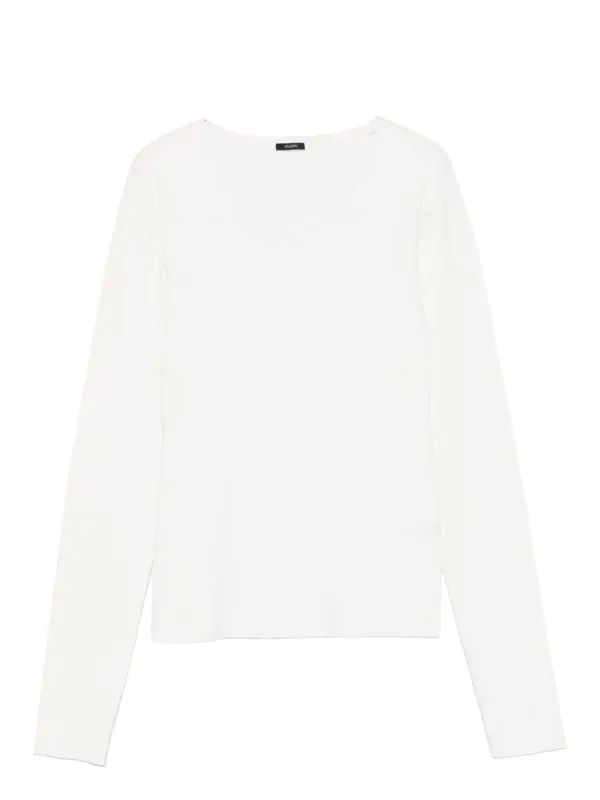 JOSEPH V-neck Sweater - Neutrals