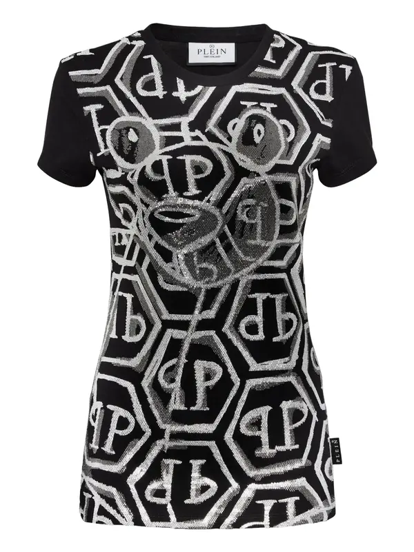 Philipp Plein Teddy Bear T-shirt - Black