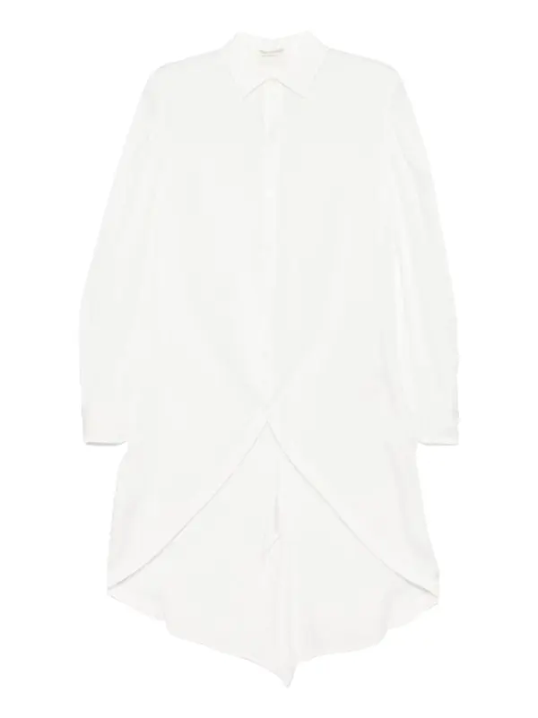 Yohji Yamamoto Long-sleeved Shirt - White