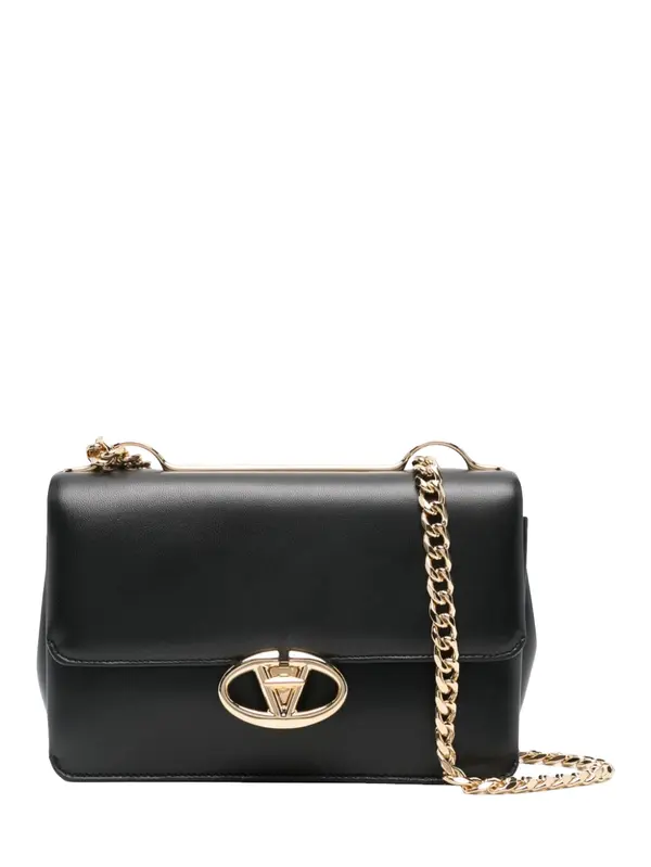 Valentino Garavani Vlogo Signature Shoulder Bag - Black