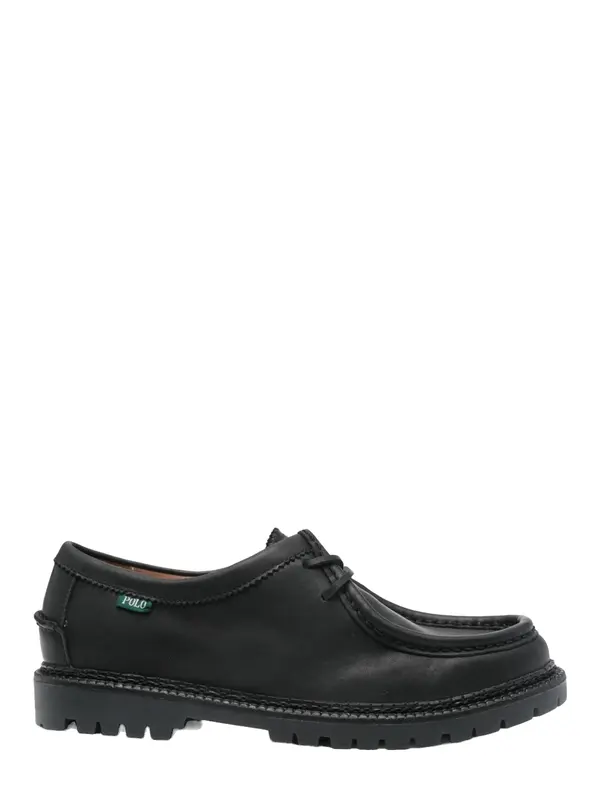 Polo Ralph Lauren Leather Derby Shoes - Black