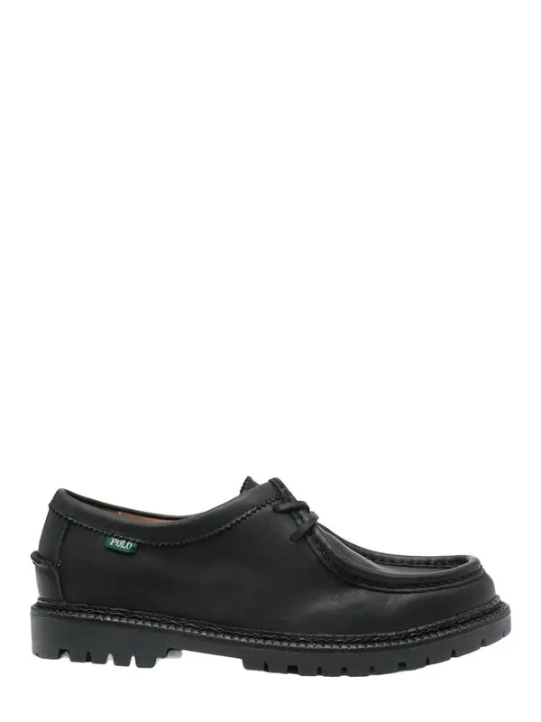 Polo Ralph Lauren Leather Derby Shoes - Black