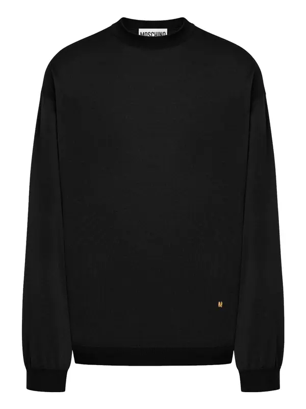 Moschino Crew-neck Sweater - Black
