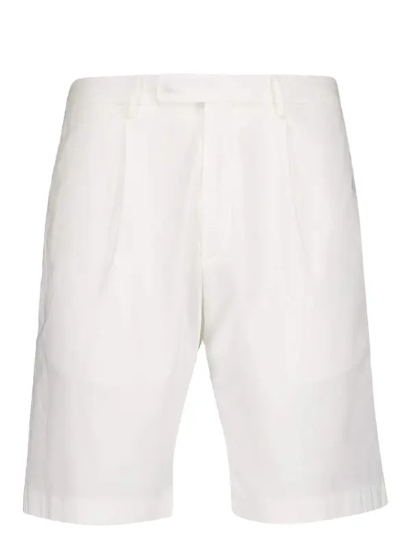 Boglioli Cotton Relaxed Shorts - White
