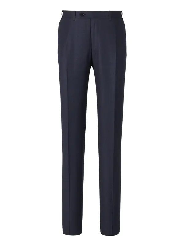 Canali Wool Trousers - Blue