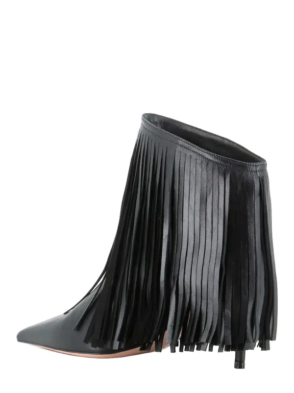 Jean-michel Cazabat 65mm Leather Ankle Boots - Black