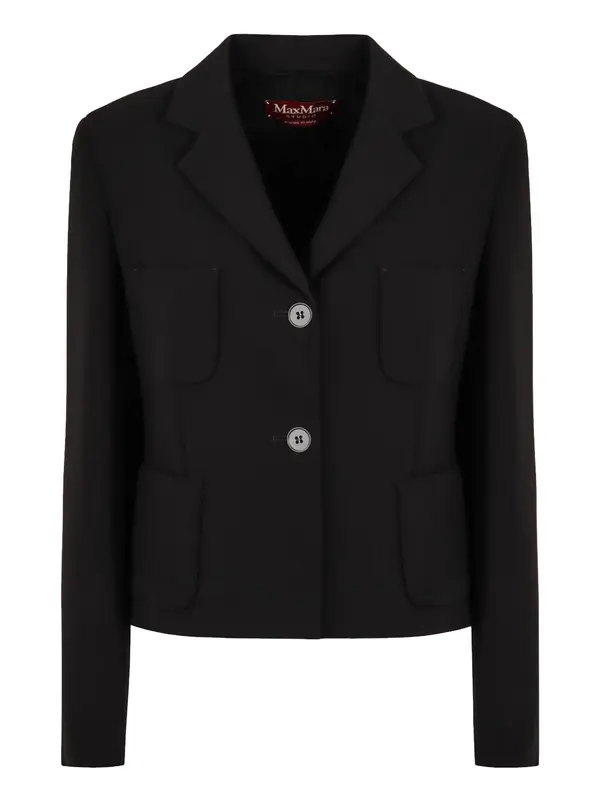 Max Mara Single-breasted Blazer - Black