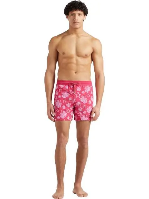 Vilebrequin Printed Swim Shorts - Groseille
