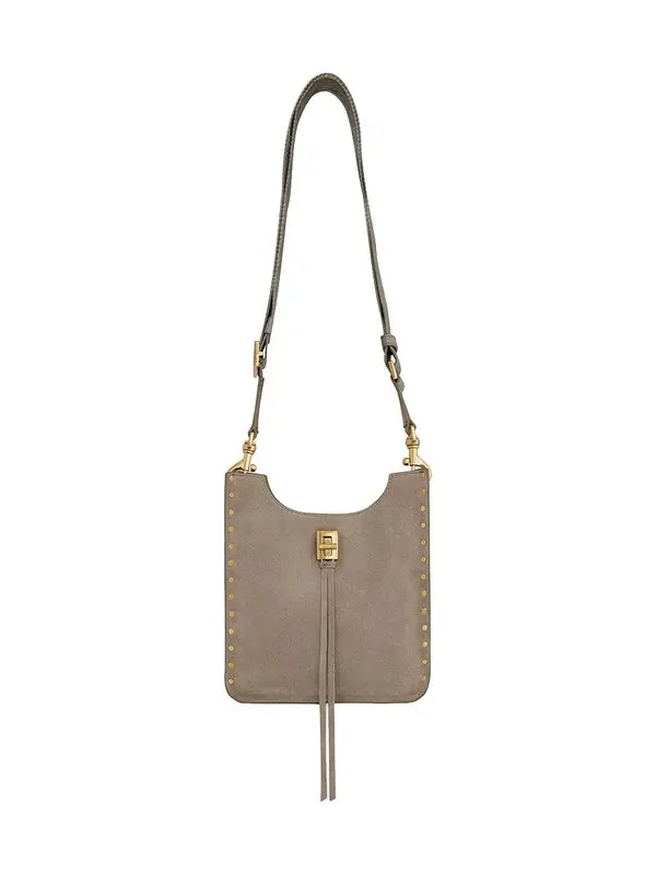 Rebecca Minkoff Mini Darren Feed Crossbody Bag - Clay