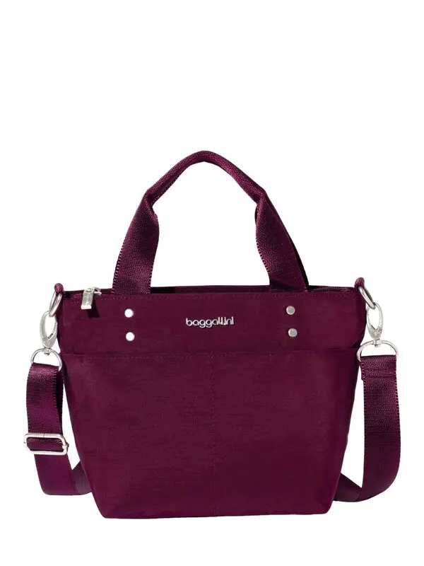BAGGALLINI Mini Carryall Tote - Mulberry