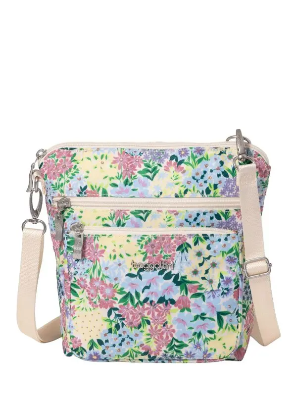 BAGGALLINI Modern Pocket Crossbody Bag - Meadow Print
