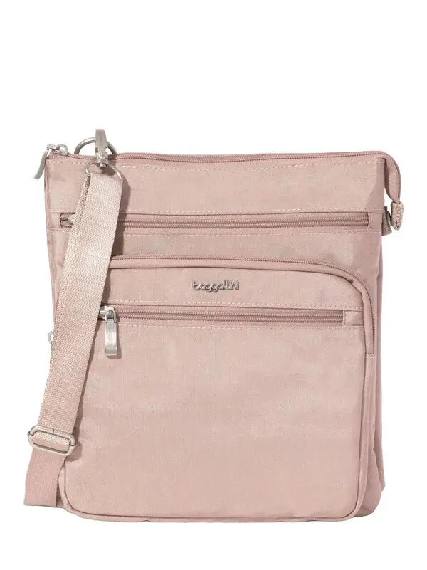 BAGGALLINI Out And About Crossbody Bag - Blush Shimmer