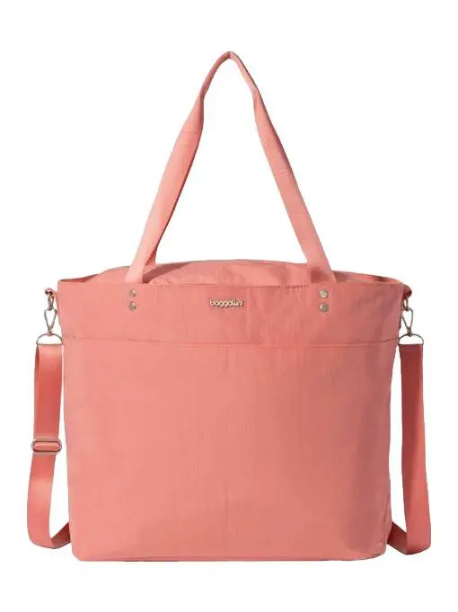 BAGGALLINI Large Carryall Tote Bag - Terracotta