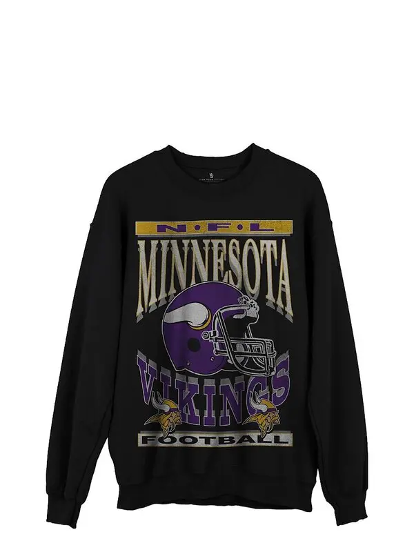 Junk Food Clothing Nfl Crew Fleece - Minnesota Vikings