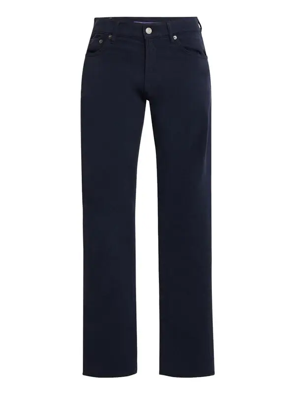 Ralph Lauren Sherrington Cashmere Twill Pants - Navy